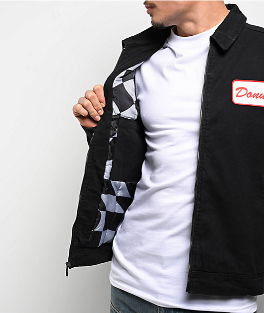 Donut Racing USA Black Canvas Jacket | Zumiez
