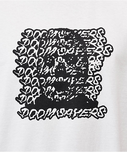 Doomsayers Ghost Face White T-Shirt | Zumiez