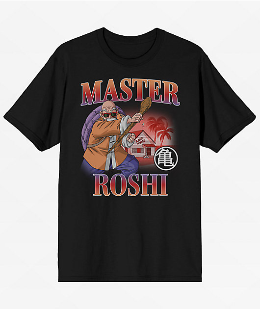 Dragon Ball Z Master Roshi Black T-Shirt | Zumiez