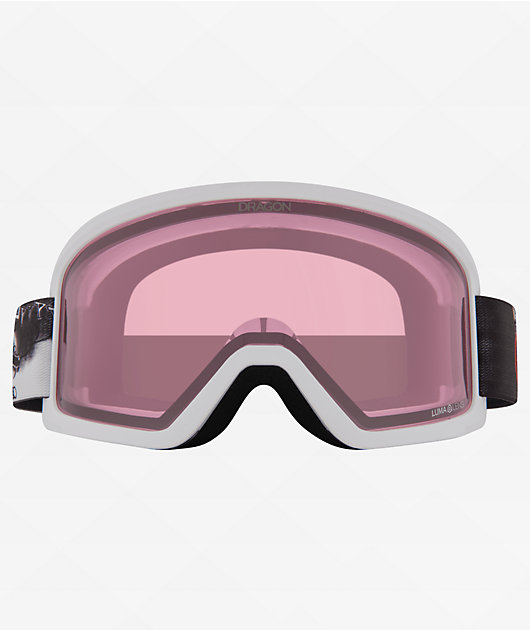 Dragon DX3 OTG Manga & Light Rose Snowboard Goggles | Zumiez