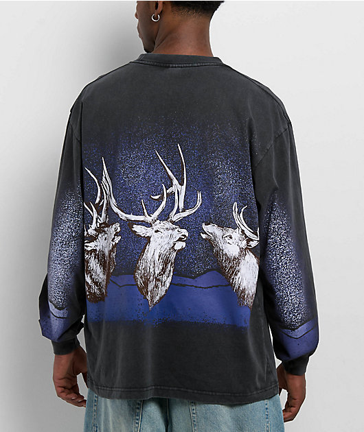 Dravus 100 Acre Wood Black Long Sleeve T-Shirt | Zumiez