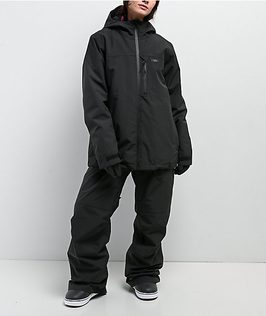 Dravus Belfair Black 15K Snowboard Jacket | Zumiez