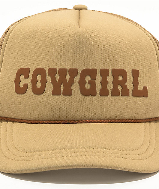 Dravus Cowgirl Brown Trucker Hat | Zumiez