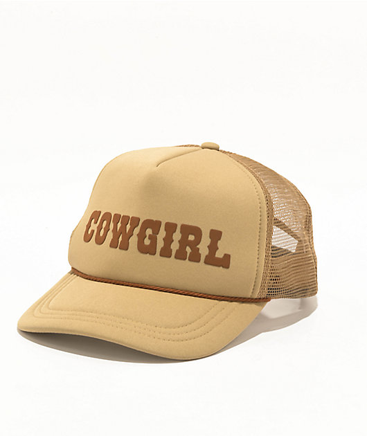 Dravus Cowgirl Brown Trucker Hat | Zumiez