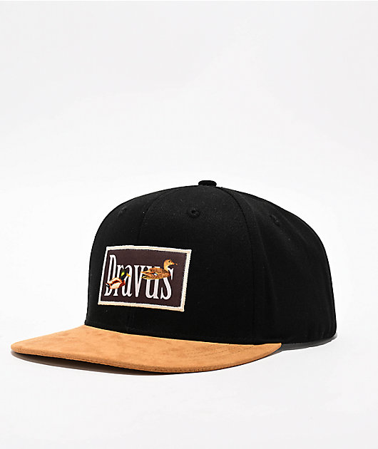 Dravus Duck High Profile Black Snapback Hat | Zumiez