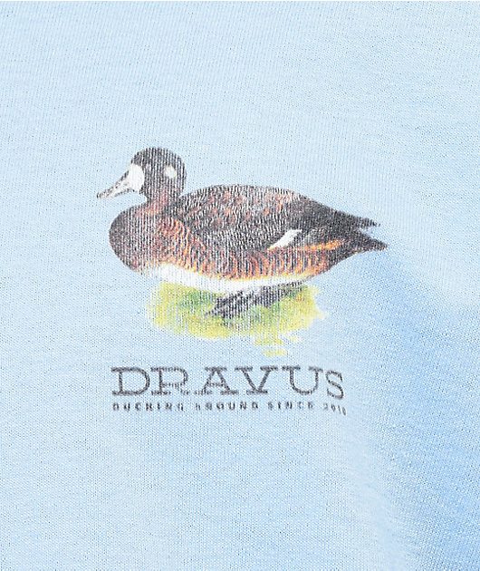 Dravus Ducking Around Blue Long Sleeve T-Shirt | Zumiez