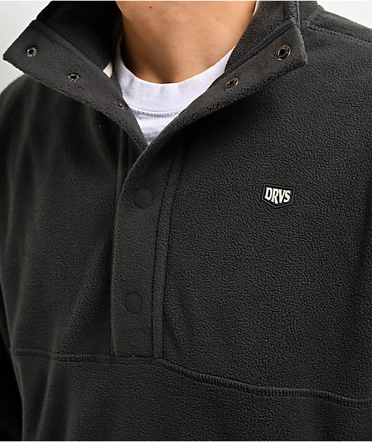 Dravus Echo Charcoal Tech Fleece Jacket | Zumiez