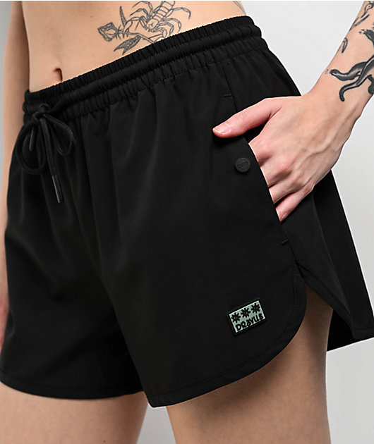 Dravus Essential Black Wind Shorts | Zumiez
