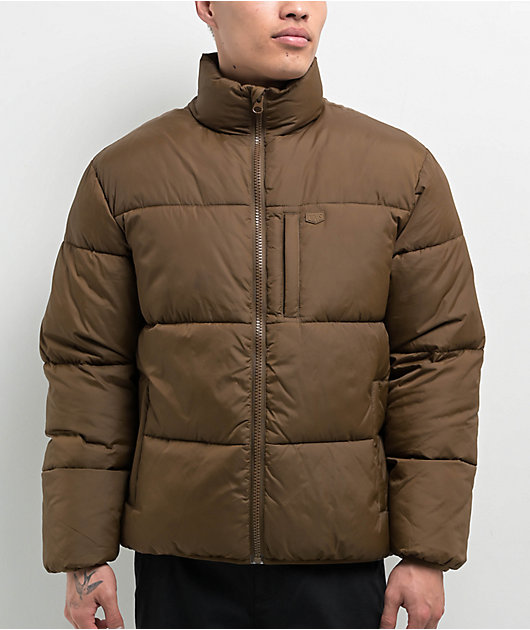 Dravus Frostbound Brown Puffer Jacket | Zumiez