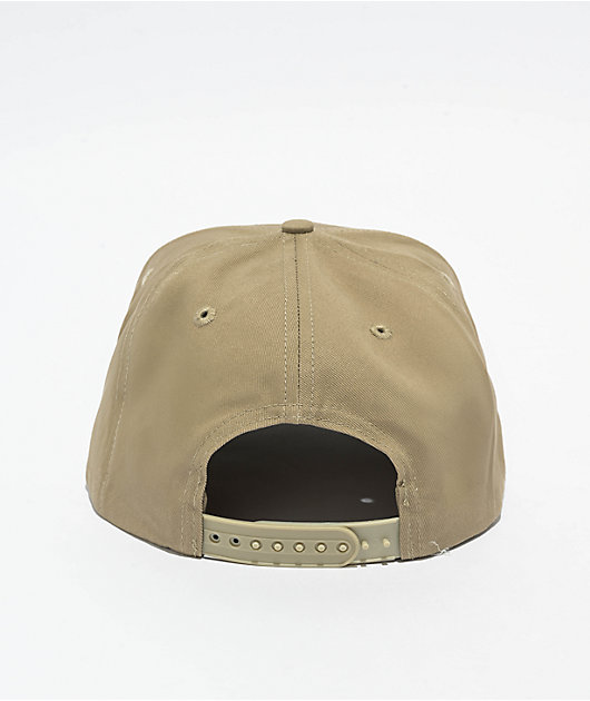 Dravus Good Boy High Profile Beige Snapback Hat | Zumiez