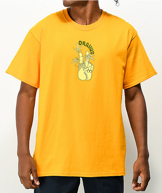 Dravus Grow In Peace Orange T-Shirt | Zumiez