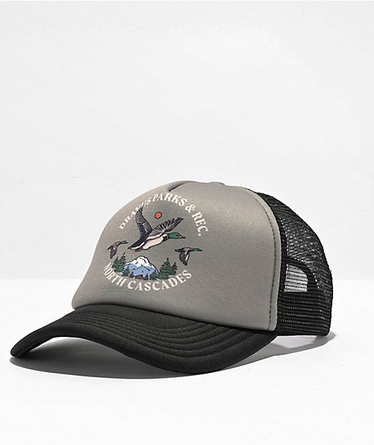 Dravus Mallard Green & Black Trucker Hat | Zumiez