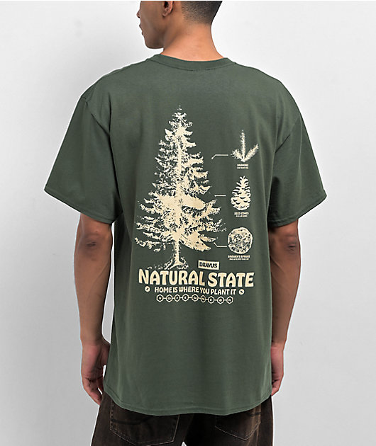 Dravus Natural State Green T-Shirt | Zumiez