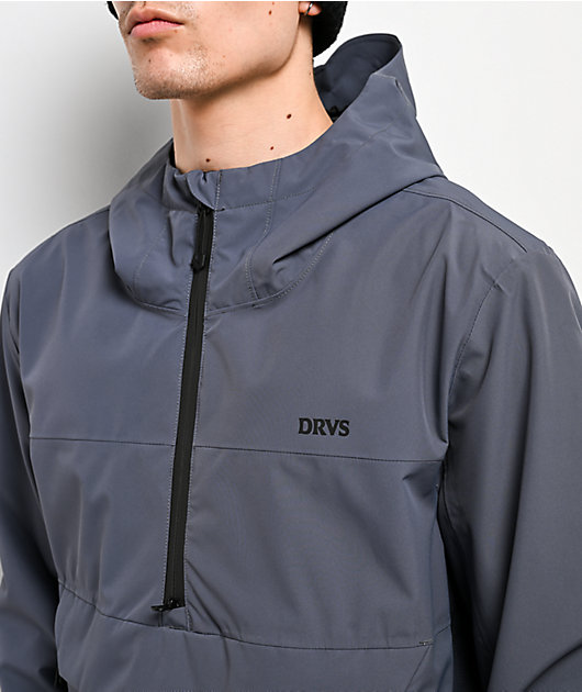 Dravus Pine Ridge Charcoal 15K Anorak Snowboard Jacket | Zumiez