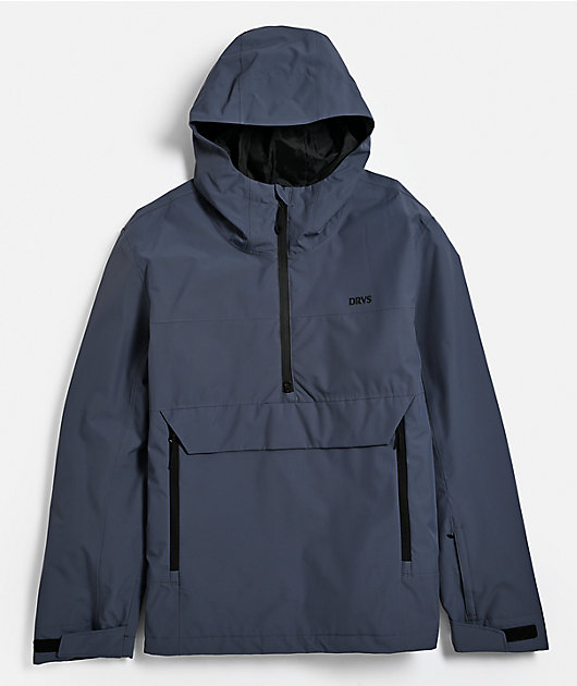 Dravus Pine Ridge Charcoal 15K Anorak Snowboard Jacket | Zumiez
