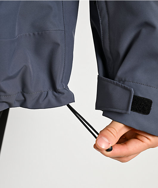 Dravus Pine Ridge Charcoal 15K Anorak Snowboard Jacket | Zumiez