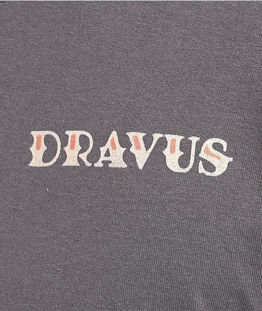 Dravus Sink Or Swim Charcoal Long Sleeve T-Shirt | Zumiez