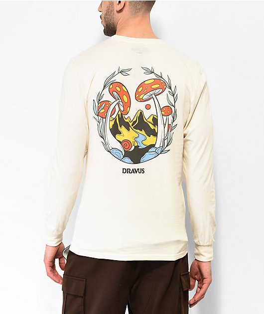 Dravus Snails Pace Natural Long Sleeve T-Shirt | Zumiez