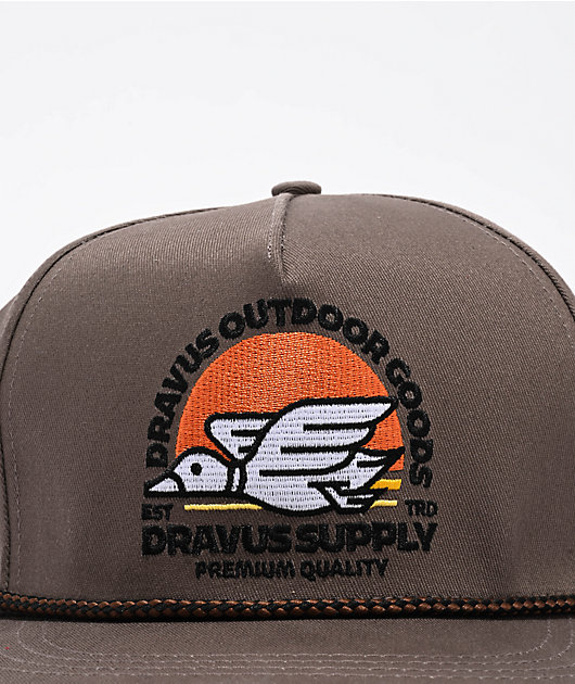 Dravus Supply Brown Snapback Hat | Zumiez
