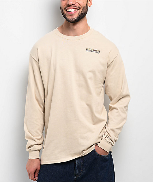 Dravus Temple Of Truth Natural Long Sleeve T-Shirt | Zumiez