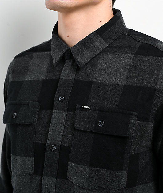 Dravus Travis Black Flannel Shirt | Zumiez