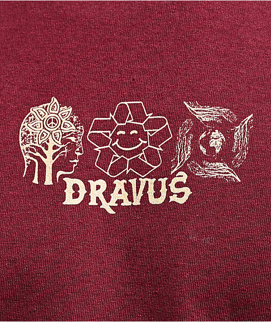 Dravus Ultimate Escape Dark Red T-Shirt | Zumiez