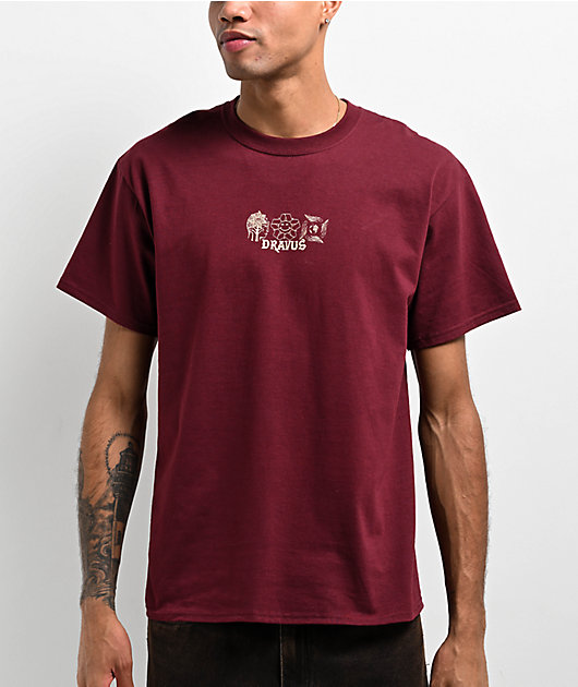 Dravus Ultimate Escape Dark Red T-Shirt | Zumiez