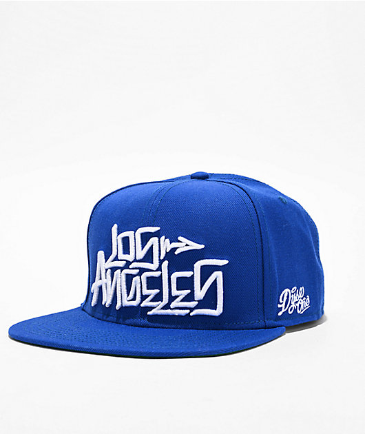 Dyse One LA Hit Up Blue Snapback Hat | Zumiez