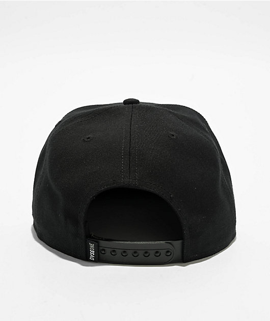 Dyse One LA Script Black Snapback Hat | Zumiez