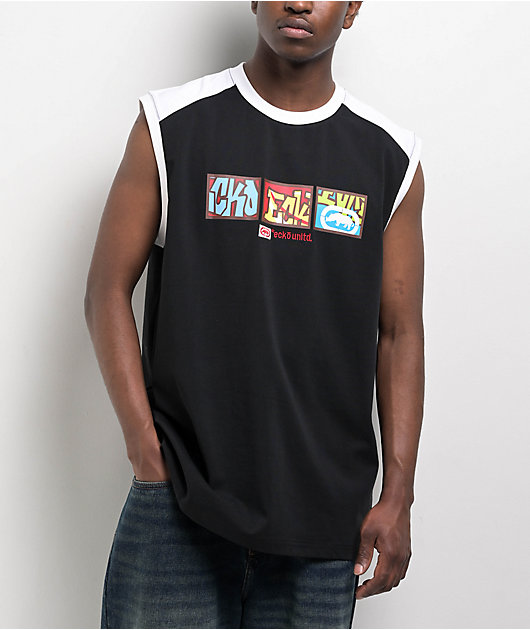 Ecko Graff Alley Black & White Tank Top | Zumiez