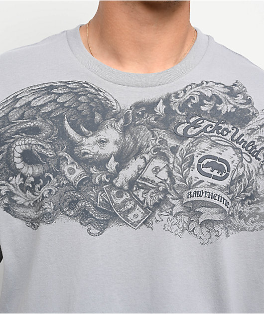 Ecko Our Heritage Grey T-Shirt | Zumiez