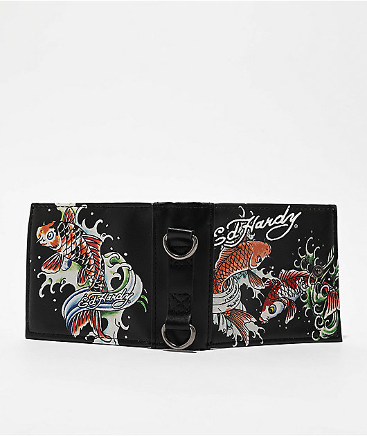 Ed Hardy Koi Chain Wallet | Zumiez