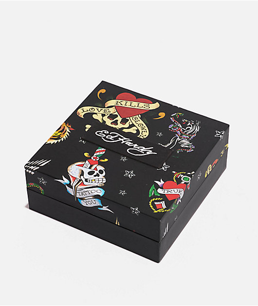 Ed Hardy Stainless Steel Tiger Bronze Chain Necklace | Zumiez