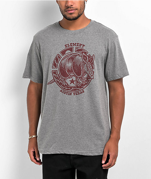 Element Austin Armadillo Grey T-Shirt | Zumiez