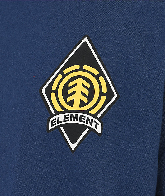 Element Diamond Navy T-Shirt | Zumiez