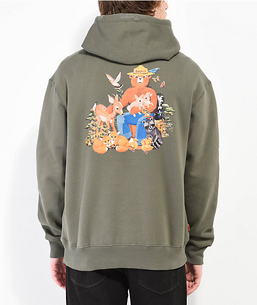 Element Friends Smokey Green Hoodie | Zumiez