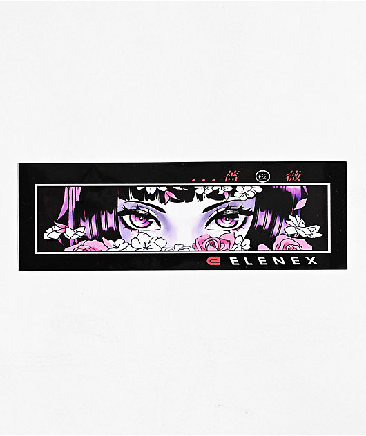 Elenex Cherry Rose Sticker | Zumiez