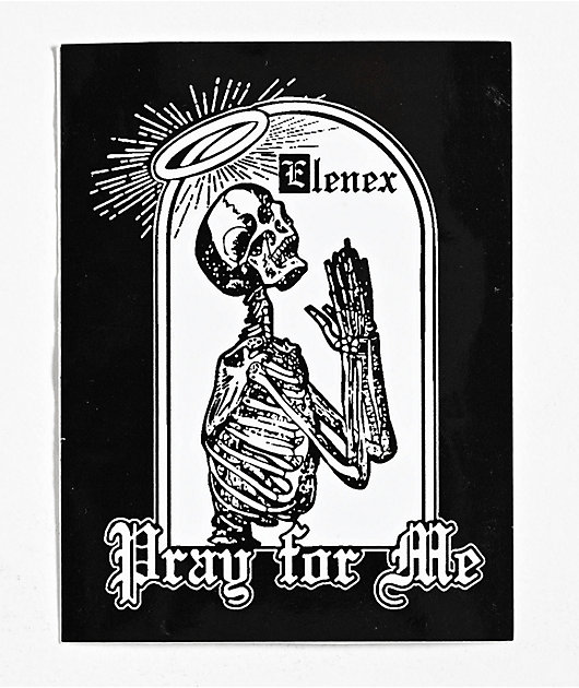 Elenex Pray Sticker | Zumiez