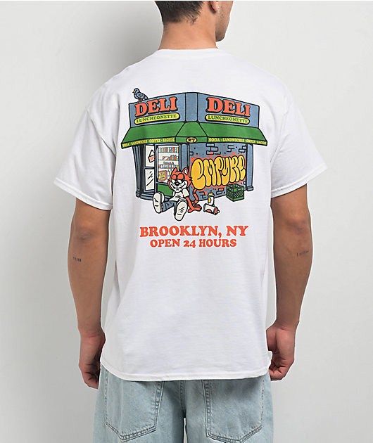 Empyre Bodega Cat White T-Shirt | Zumiez