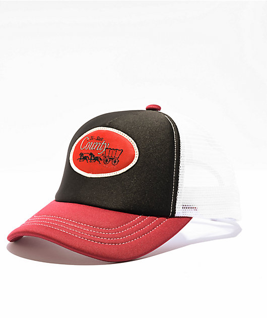 Empyre Caravan Black & Red Trucker Hat | Zumiez