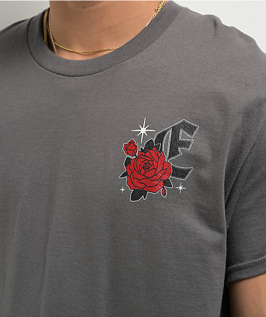 Empyre Collegiate Metal Grey T-Shirt | Zumiez