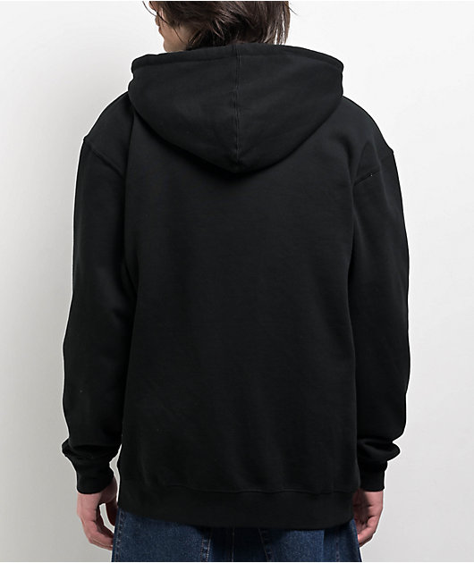 Empyre Cringe Logo Black Zip Hoodie | Zumiez