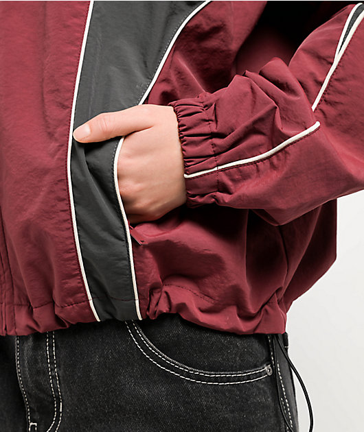Empyre Dariana Dark Red Windbreaker | Zumiez