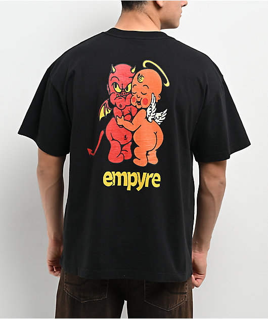 Empyre Devil Hug Black T-Shirt | Zumiez