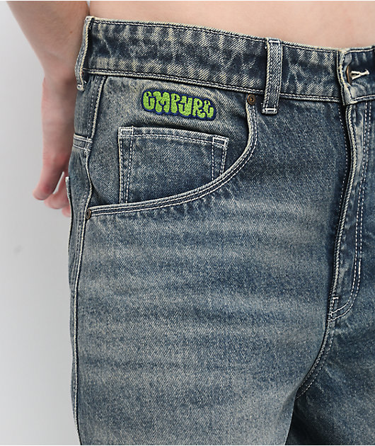 Empyre Extent Engine Wash Denim Shorts | Zumiez