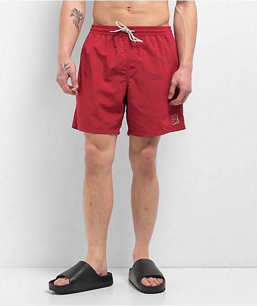 Empyre Floater Red Board Shorts | Zumiez