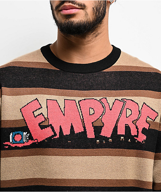 Empyre G.T.B Black & Brown Sweater | Zumiez