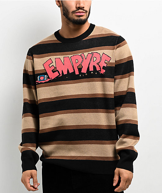Empyre G.T.B Black & Brown Sweater | Zumiez