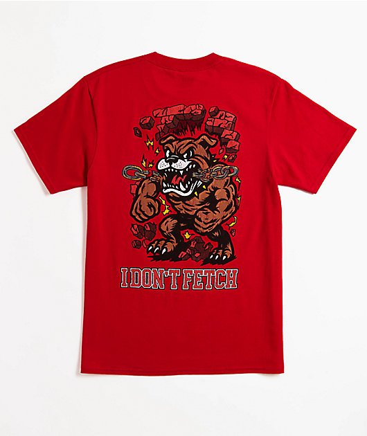 Empyre Kids Beware Of Dog Red T-Shirt | Zumiez
