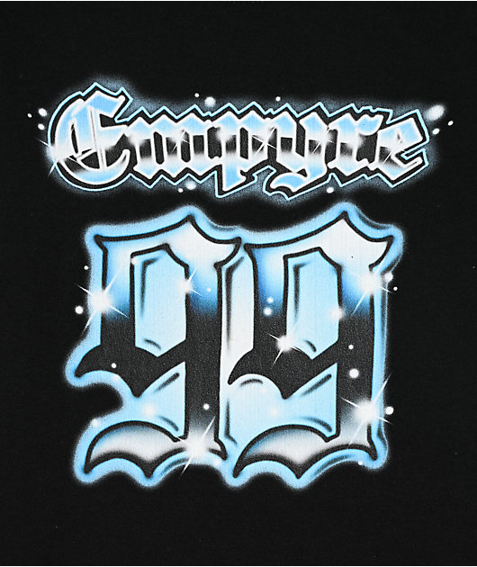 Empyre Kids Varsity Chrome Black T-Shirt | Zumiez